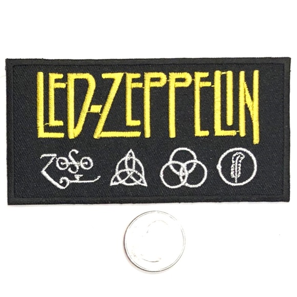 Accessories | Led Zeppelin Patch Iron On Zeppelin 4 Iv Diy Band | Poshmark